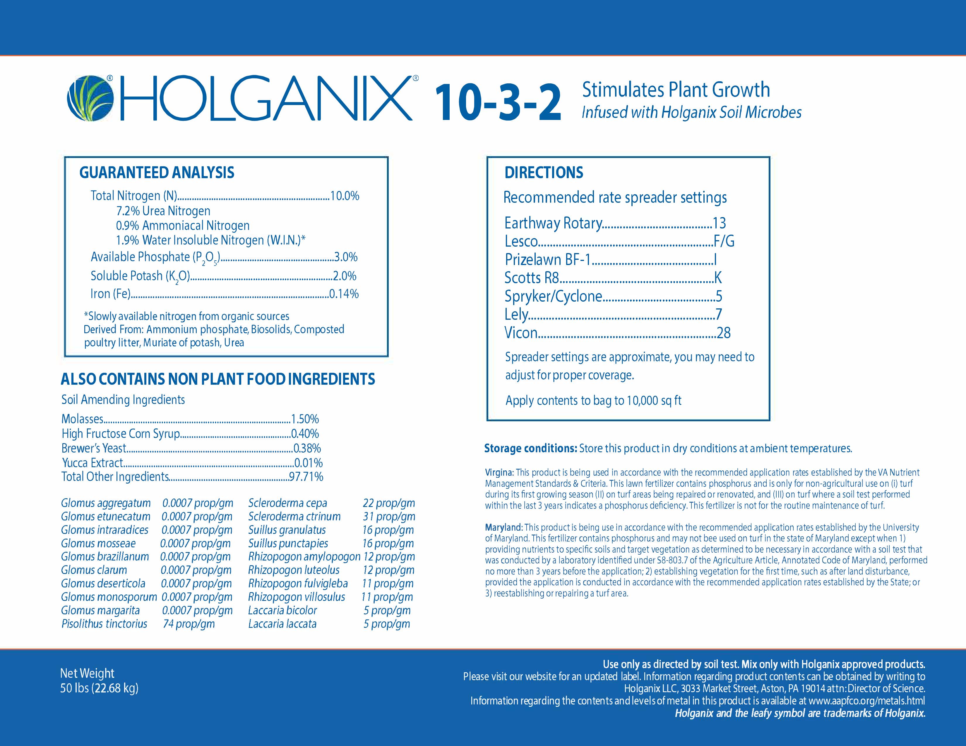 Holganix Granular Fertilizer
